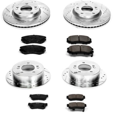 2007-2010 Kia Optima Brake Disc And Pad Kit Powerstop Kia Brake Disc ...