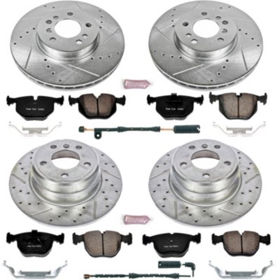 2000-2006 Bmw X5 Brake Disc And Pad Kit Powerstop Bmw Brake Disc And ...
