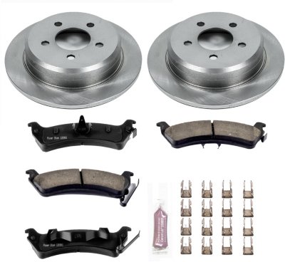 1996 Jeep Grand Cherokee Brake Disc And Pad Kit Powerstop Jeep Brake ...