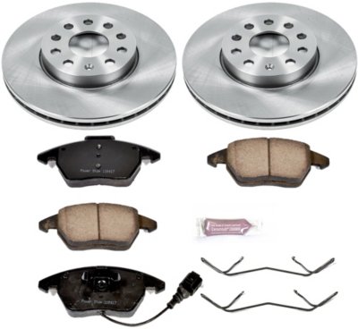 2010-2012 Audi A3 Brake Disc And Pad Kit Powerstop Audi Brake Disc And ...
