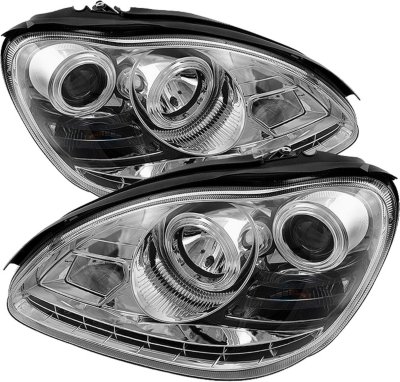 2001-2006 Mercedes Benz S600 Headlight Spyder Mercedes Benz Headlight ...